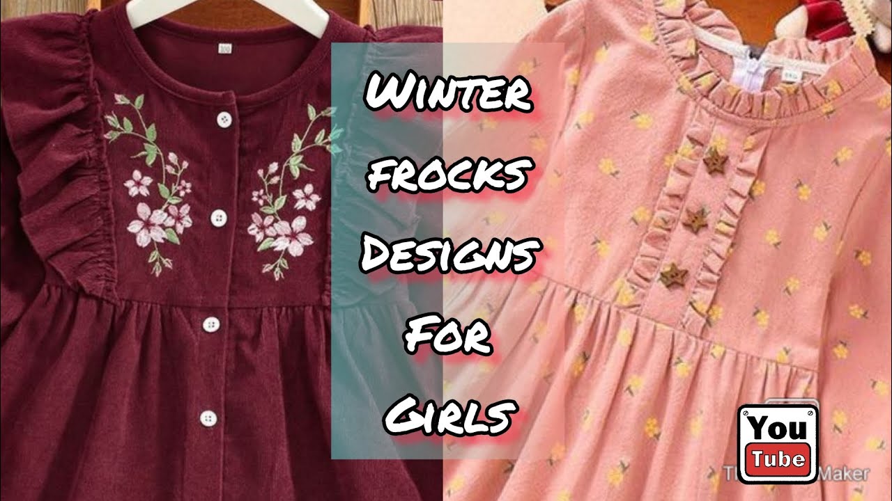 winter frocks designs for little girls@The Passionista doll - YouTube