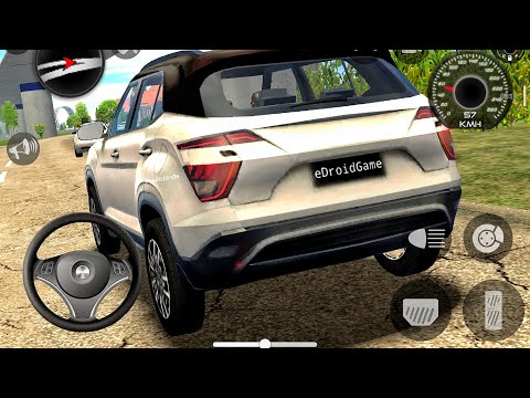 New Indian Cars Simulator 2026: Hyundai Creta Village Drive Gadi Wala Game Car Android Gameplay