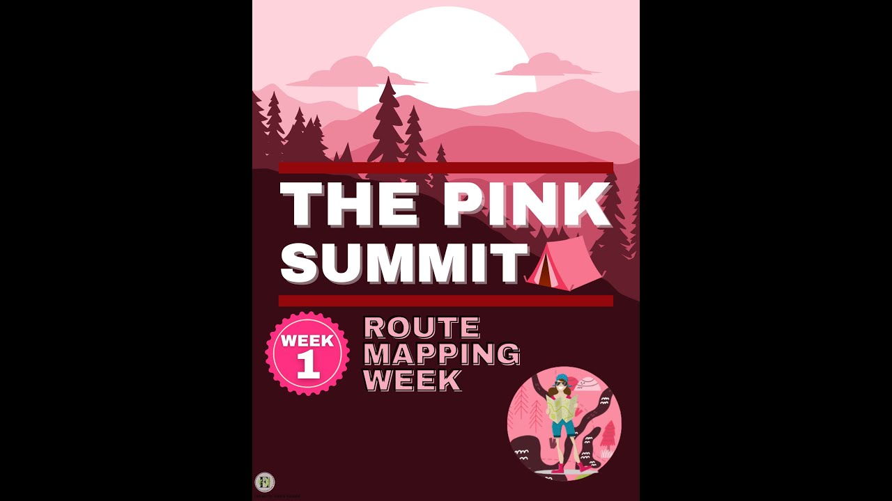 Pink Summit 1 - Route Mapping - YouTube