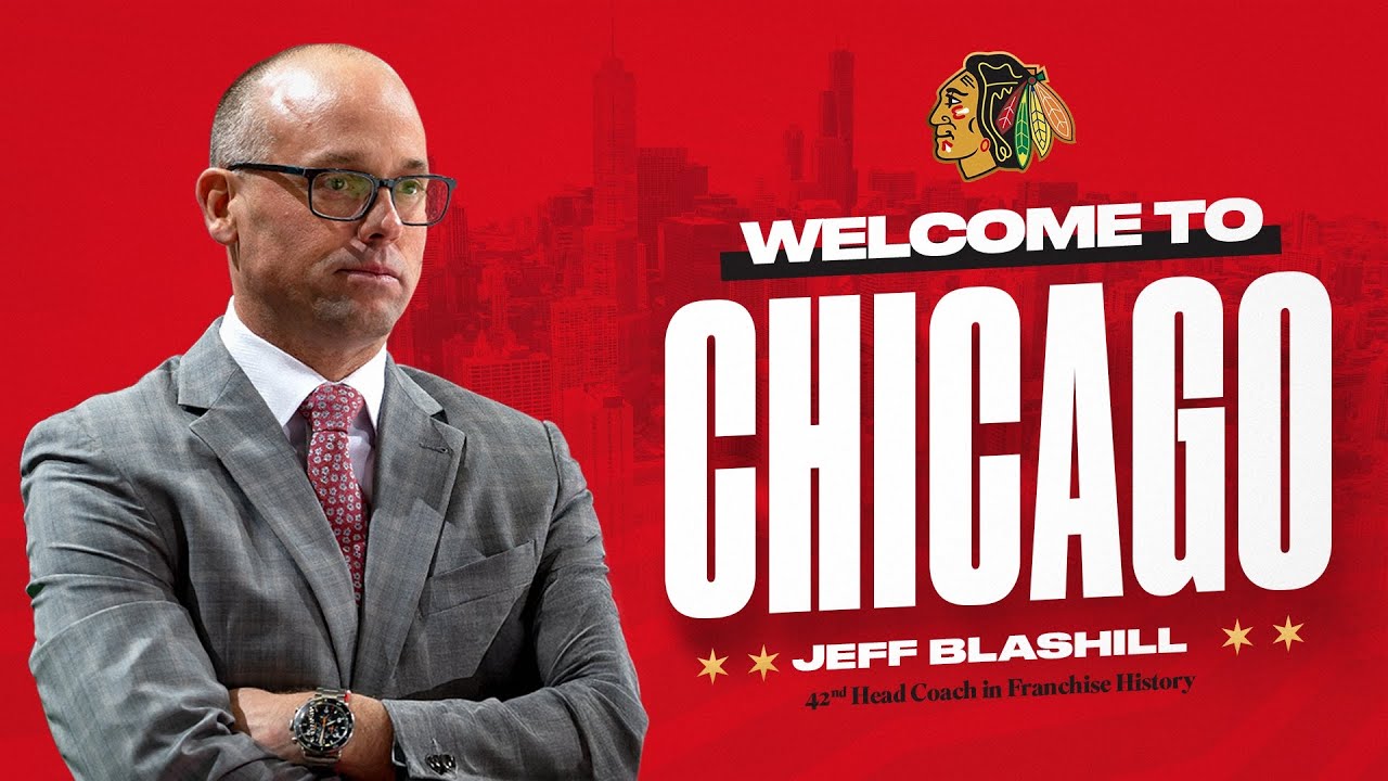 LIVE: Jeff Blashill Introductory Press Conference | Chicago Blackhawks ...
