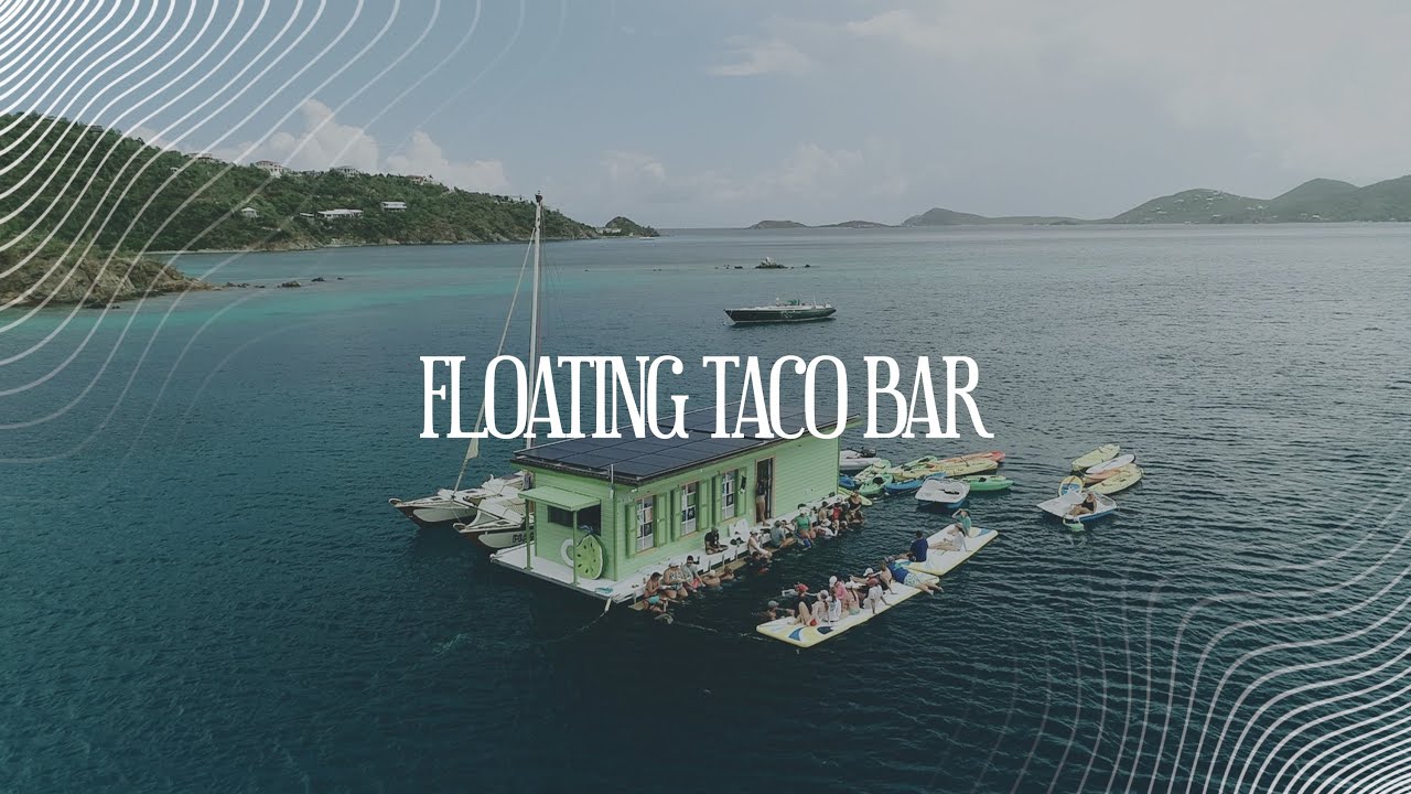 Floating Taco Bar!! Lime Out | St John, U.S. Virgin Islands - YouTube