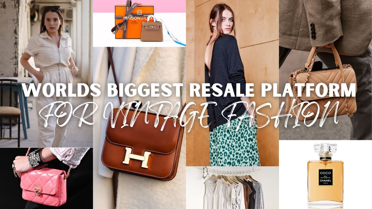 WORLDS BIGGEST RESALE PLATFORM FOR VINTAGE FASHION - YouTube