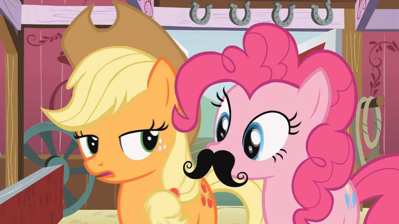 [Greek] - MLP:FiM - Pinkie's Mustache (S03E09) - YouTube