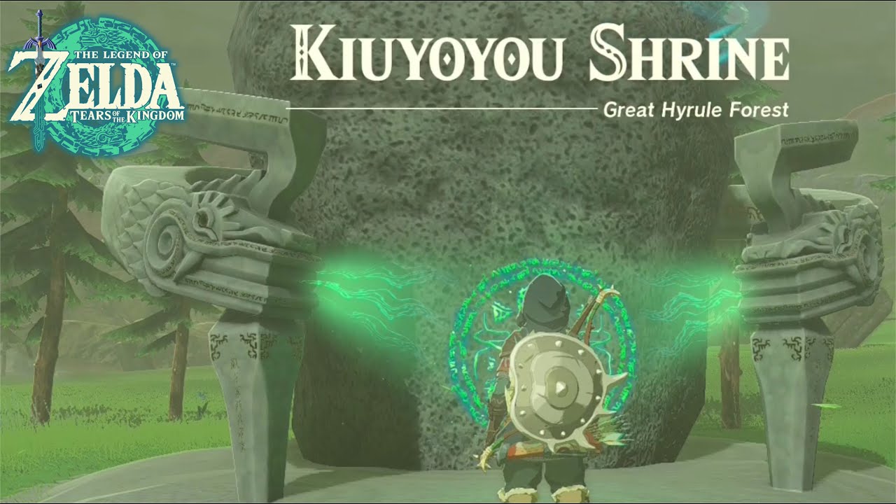 Kiuyoyou Shrine | Zelda Tears of The Kingdom - YouTube