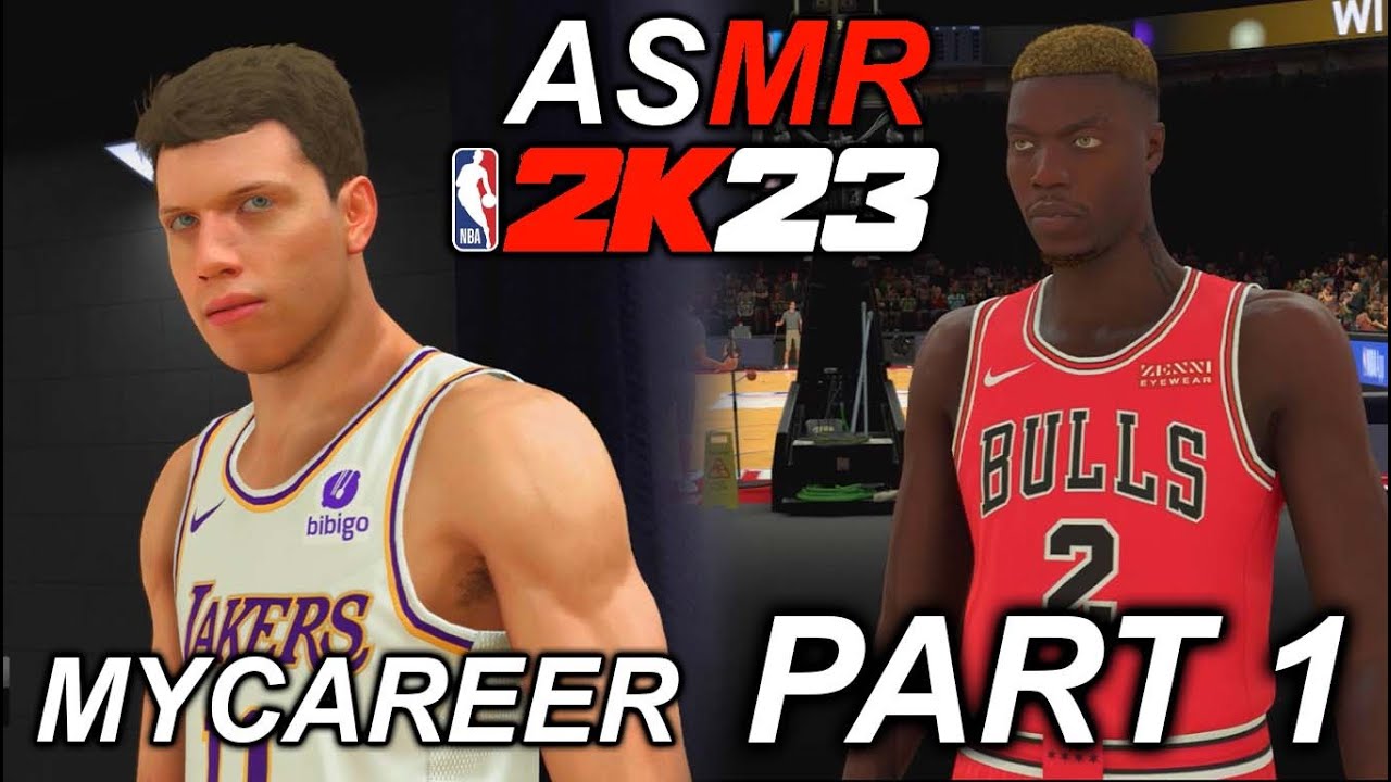 ASMR GAMING | NBA 2K23: MyCareer - (Part 1) The Beginning ~ ASMR Music ...