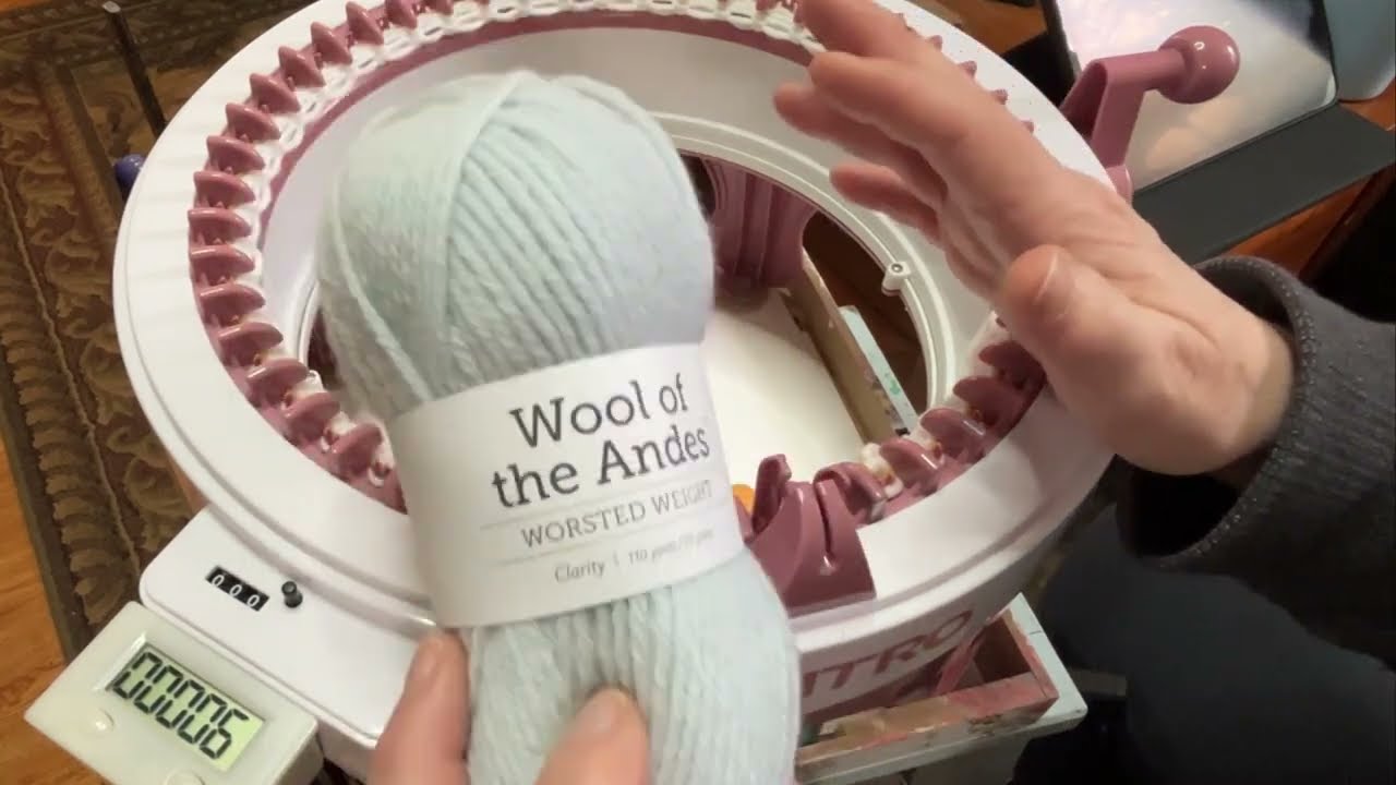Easiest Knitted Felted Book Bag - Sentro Circular Knitting Machine ...