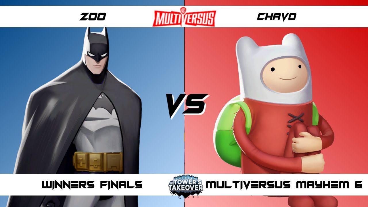 MultiVersus Mayhem 6 Winners Finals Zoo (Batman) vs Chavo (Finn ...