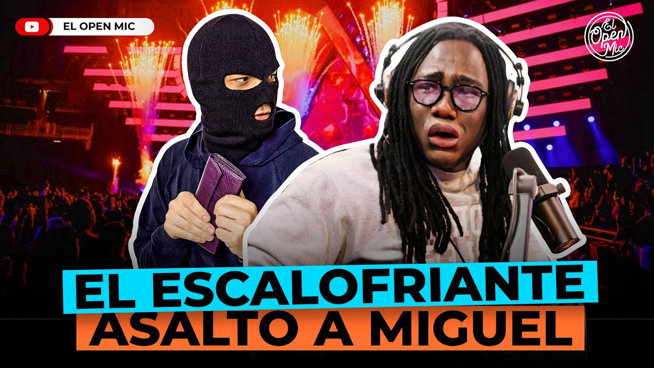 MIGUEL NARRA EL ESCALOFRIANTE ASALTO QUE SUFRIÓ DURANTE EL CONCIERTO DE ...