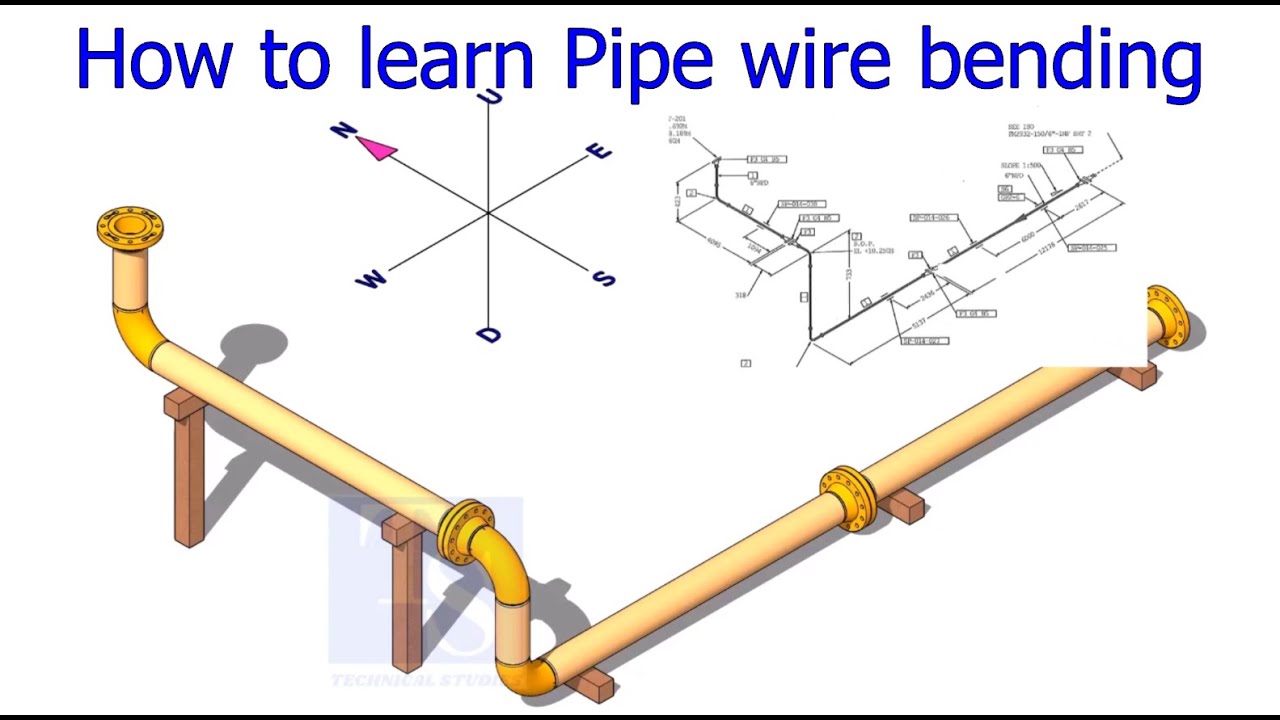 Piping, Pipe Wire Template Bending tutorial - YouTube