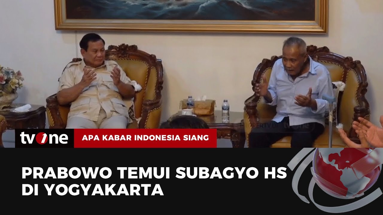 Prabowo Silaturahmi Ke Kediaman Jenderal TNI (Purn) Subagyo HS | AKIS tvOne - YouTube