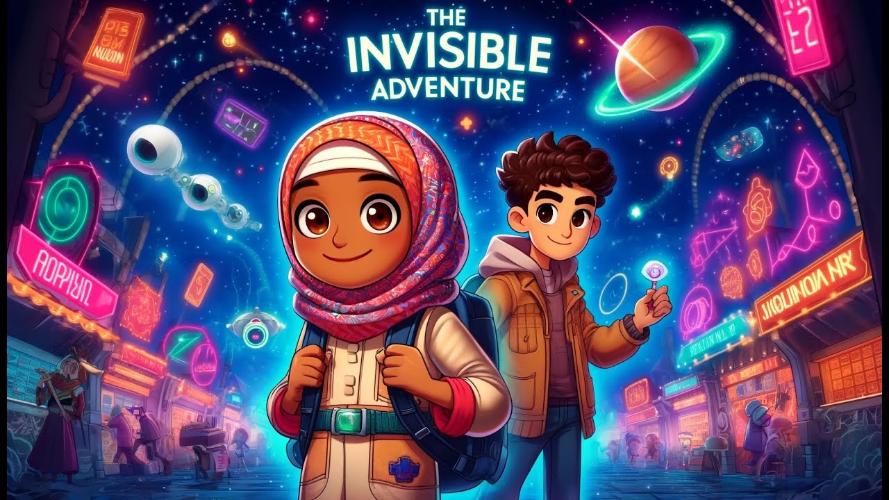 The Invisible Adventure | E9 | Cosmic Tales of Safiya - YouTube