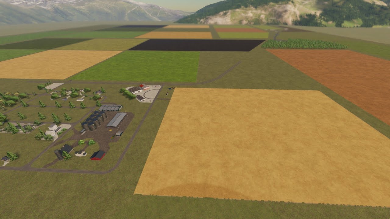 NEW MOD MAP - PACIFIC NW FARMING: FARMING SIMULATOR 22 *FLY OVER* - YouTube