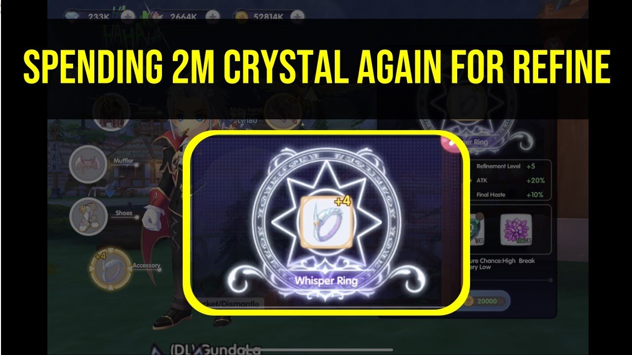 ROX Next Generation - Refine Gold Item Again - YouTube