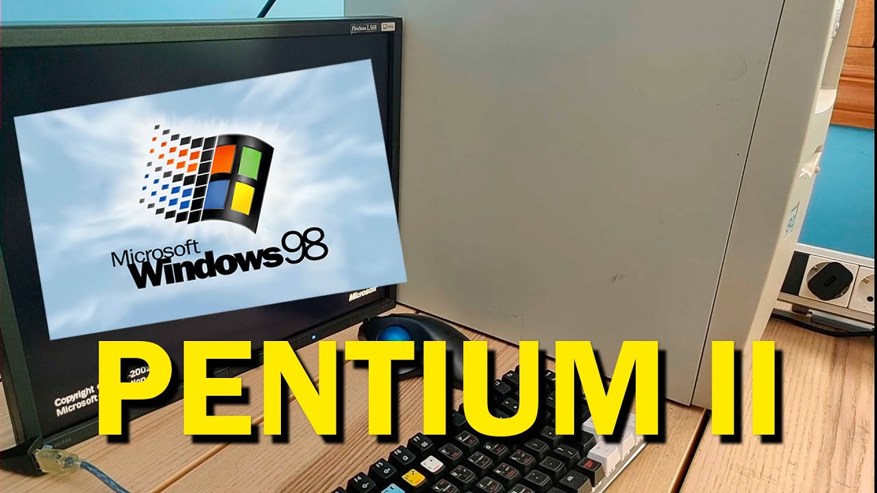 Pentium II MMX review e instalación - YouTube