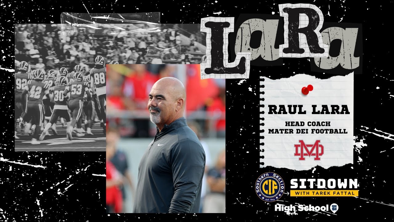 Mater Dei Football Head Coach Raul Lara - YouTube