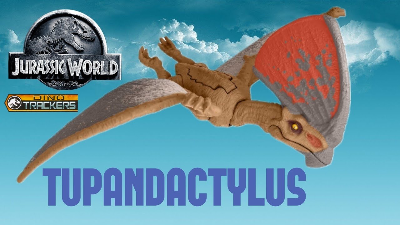 Jurassic World Danger Pack Tupandactylus -Dino Trackers #mattel - YouTube