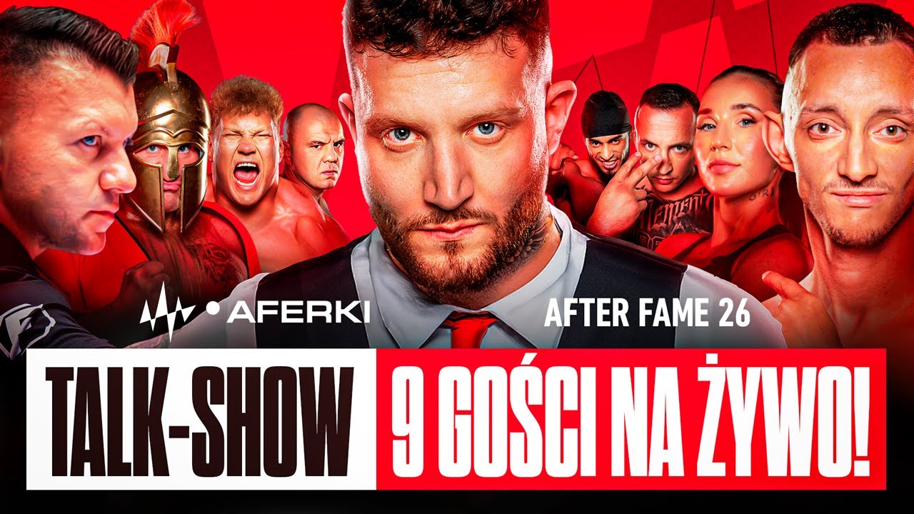 AFERKI TALK-SHOW: Labryga, Sarara, Sędzia Jarosz, Ufoludek, Najman ...
