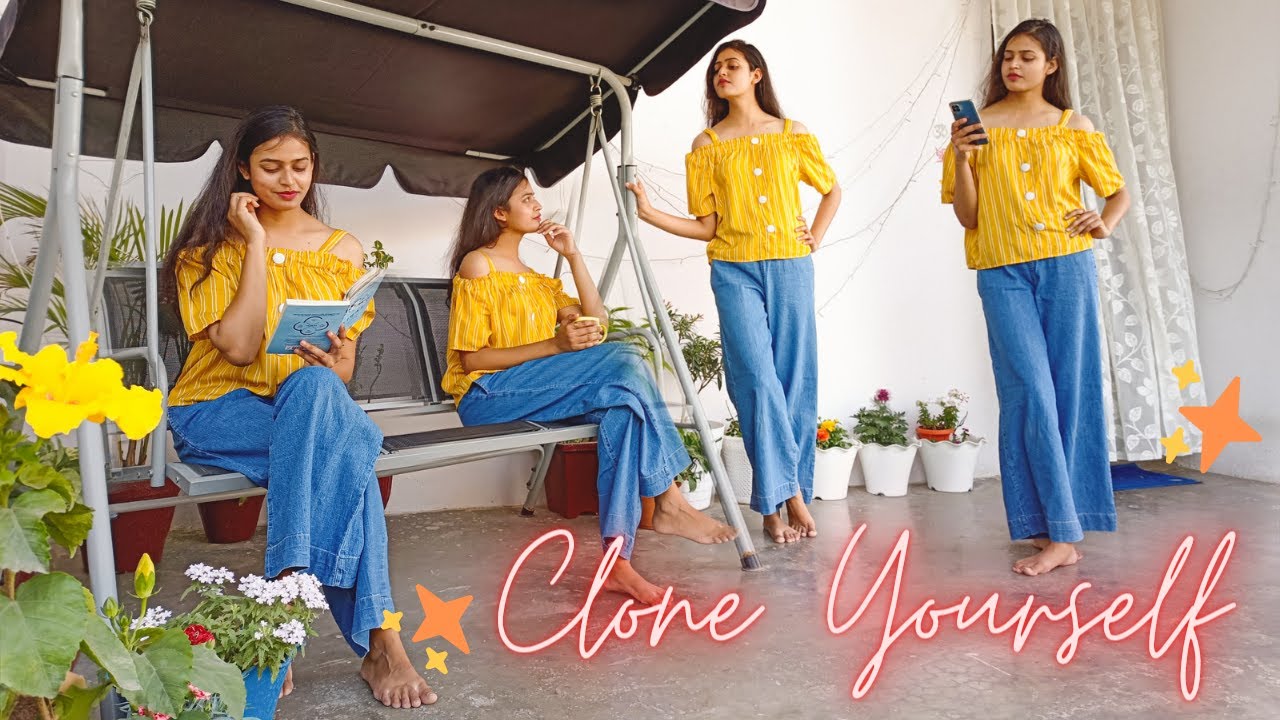 CLONING YOURSELF IN PHOTOS | Pics Art Tutorial | Juhi Mathur - YouTube