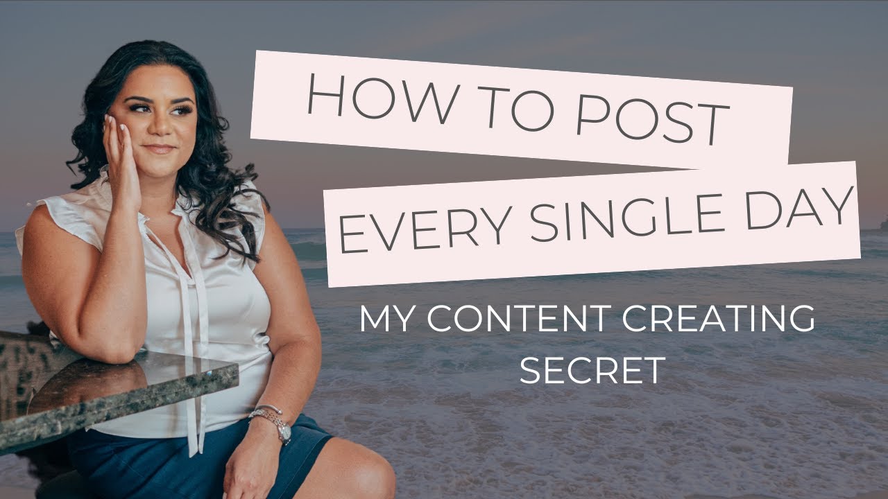 How to Post on Social Media Every Day | Content Creation Tips for ...
