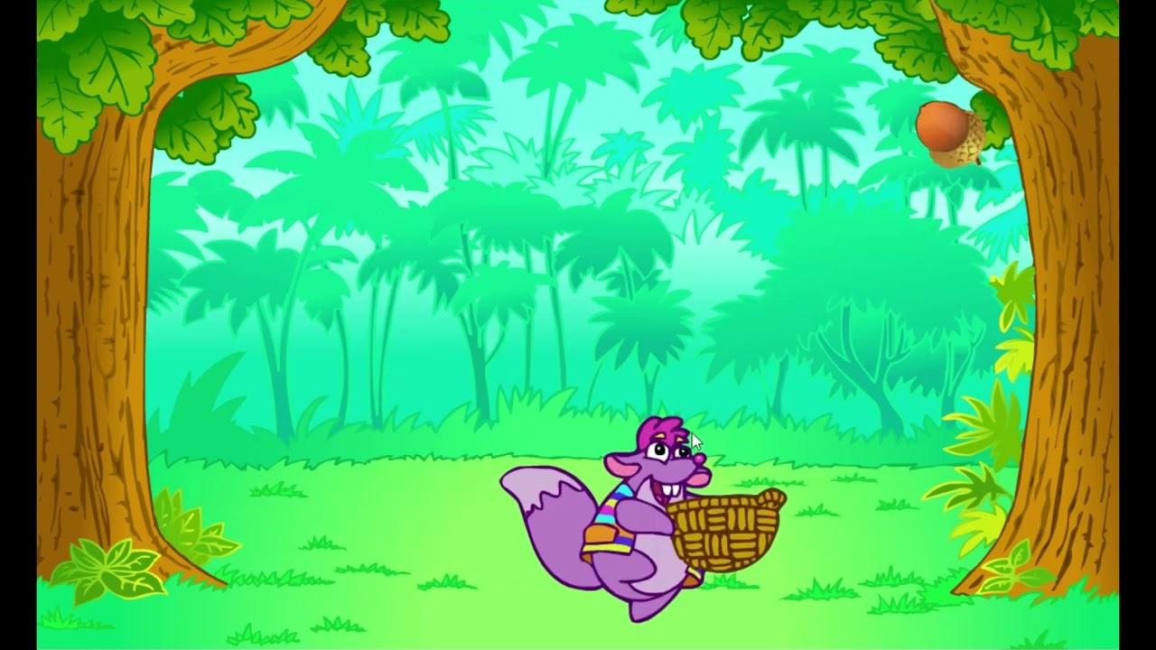 Let's Play Dora The Explorer Tico's Acorn Game - YouTube