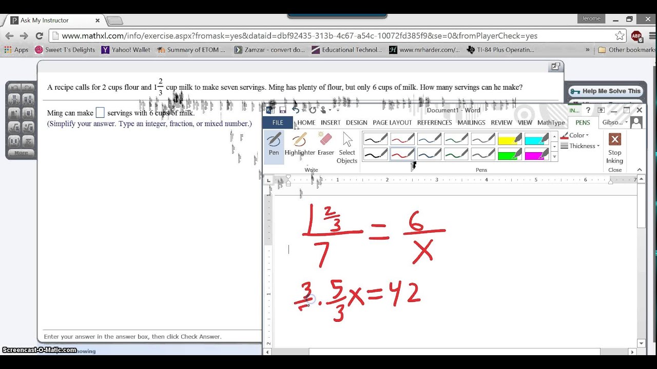 Ms Swain HW question - YouTube