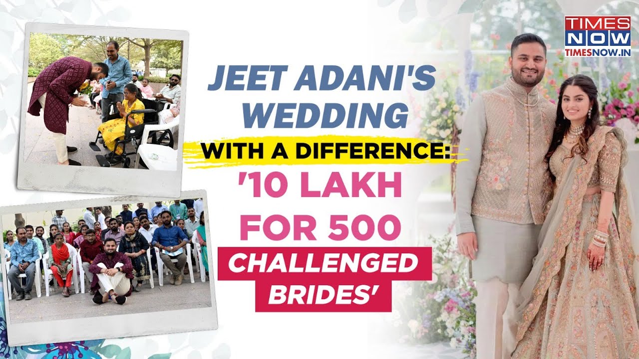 Jeet Adani Wedding With A Difference: Festivities Begin With Pledge '10 ...