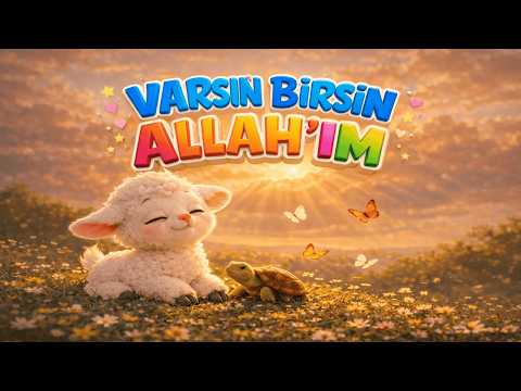 Varsın Birsin Allah'ım | Çocuk İlahisi 🌿 Pamuk Kuzu Animasyon | İslami Çocuk Şarkıs
