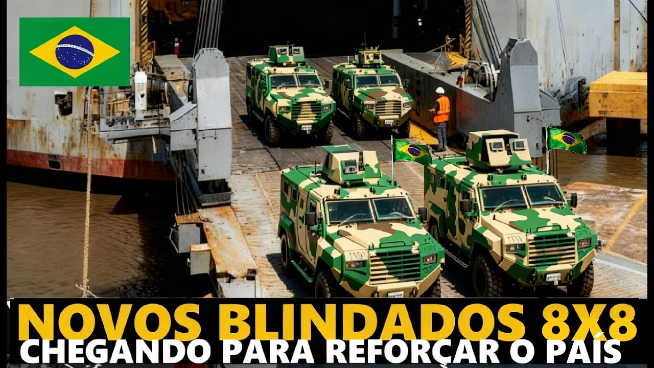 Novos BLINDADOS 4X4 CHEGADO! NOVO conceito de COMBATE ATIVO. - YouTube