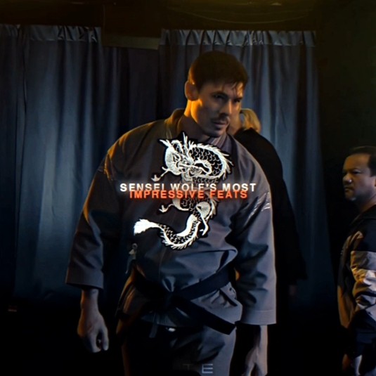 Sensei Wolf's most impressive feats... 💀 - SENSEI WOLF "Cobra Kai ...
