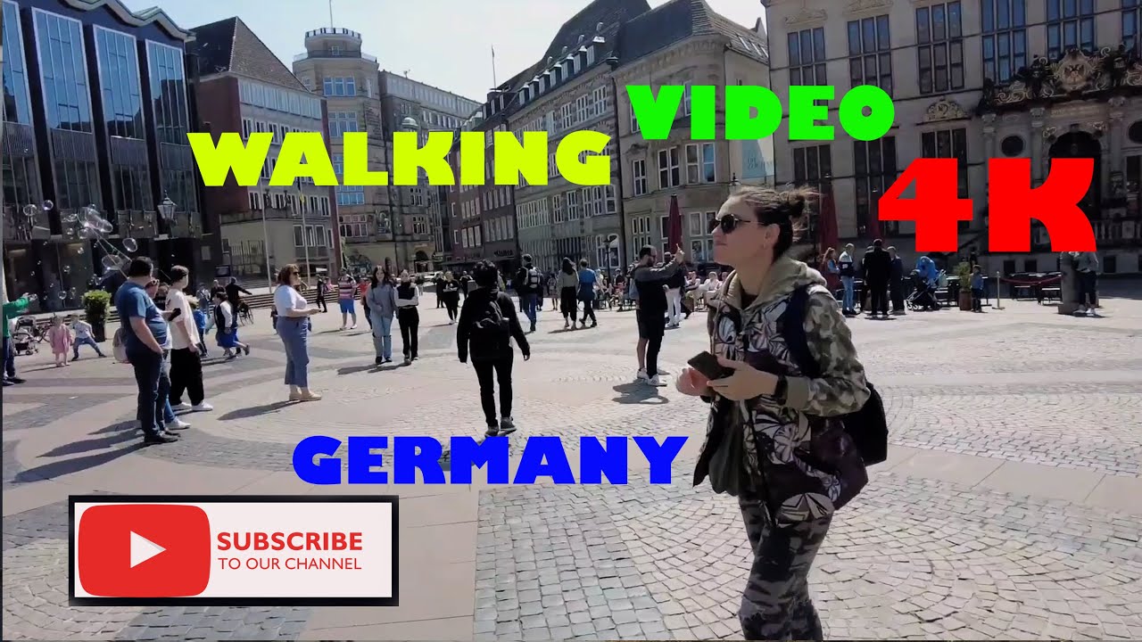 video , walking video in germany 60fps (4K) My walk - YouTube