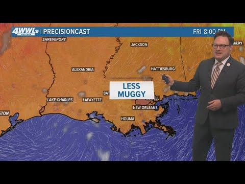 New Orleans Weather: Less muggy, first day of Fall will be 90 degrees ...