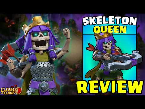 Is the NEW Skeleton Queen Skin Worth it? (Clash Of Clans)