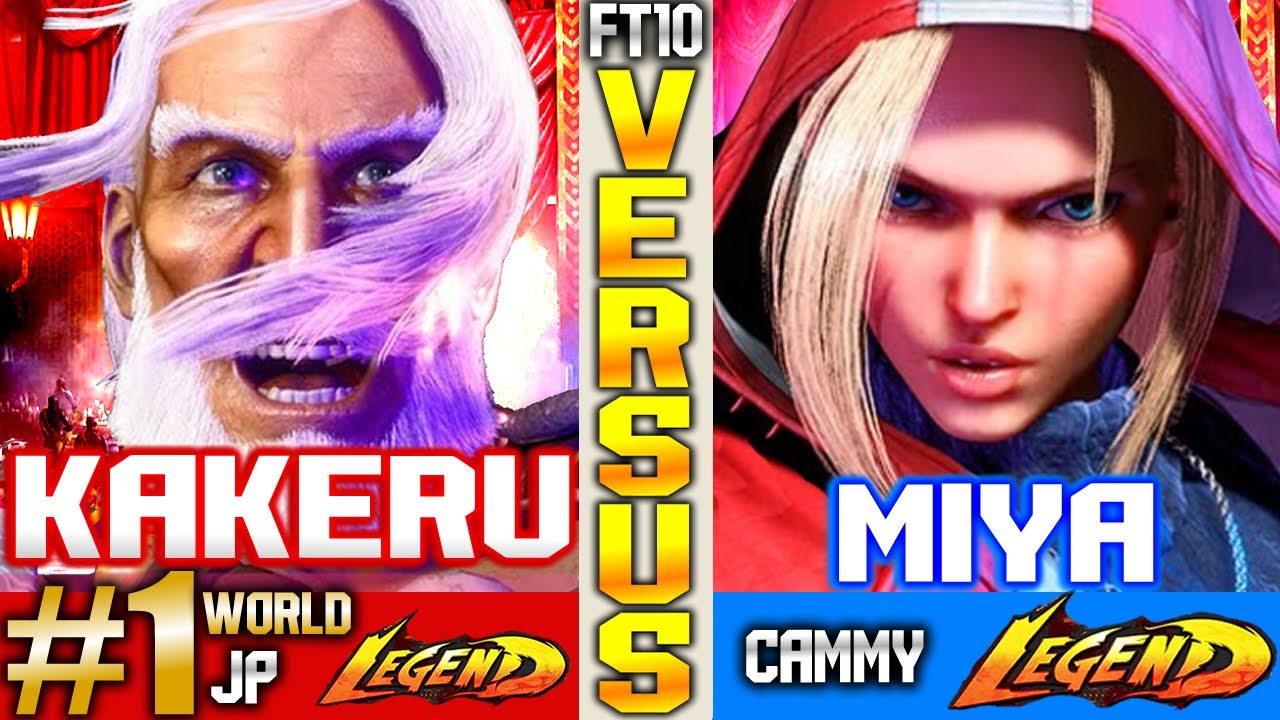 SF6 JP (Kakeru Vs Miya) Cammy Japan High Level - YouTube