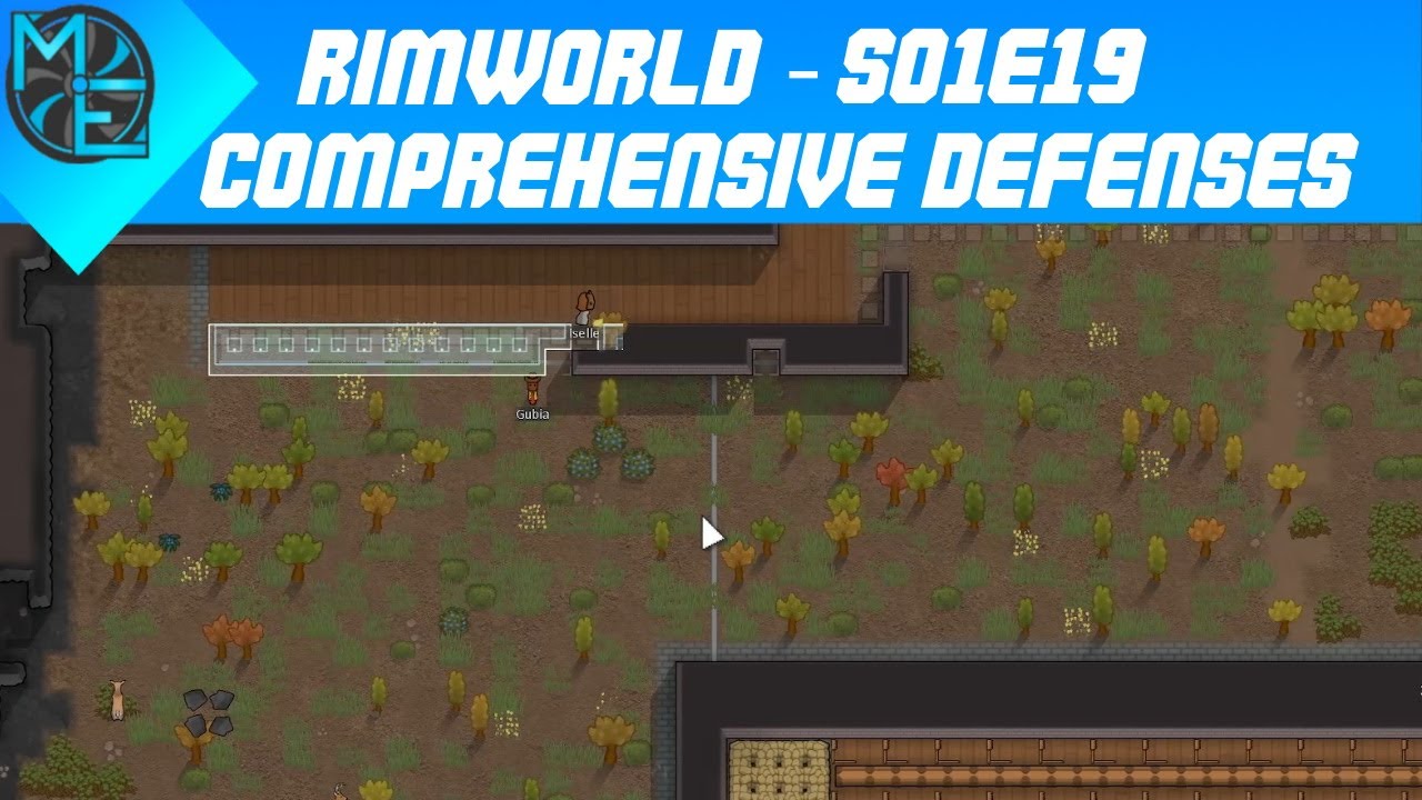 RimWorld - S01E19 - Comprehensive Defenses - YouTube