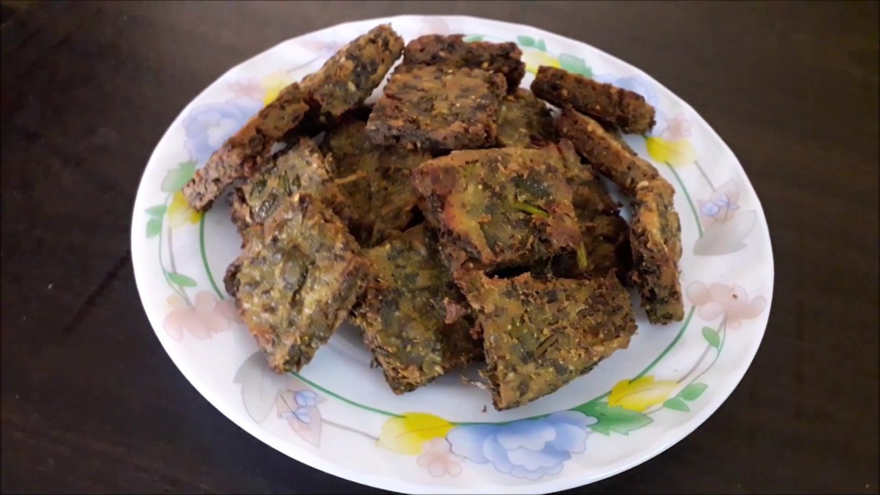 Kothimbir Wadi (how to make kothimbir wadi) - YouTube
