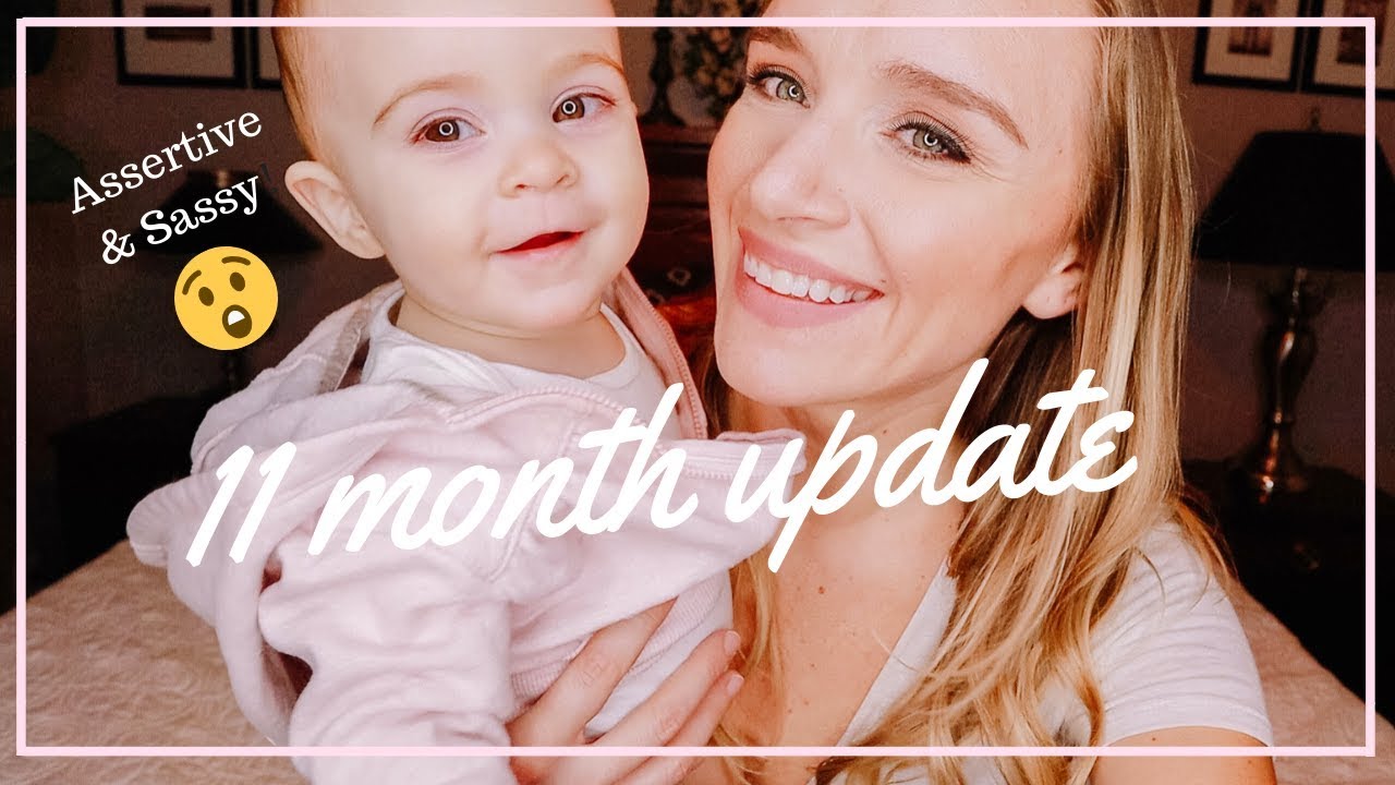 11 MONTH BABY UPDATE! - YouTube