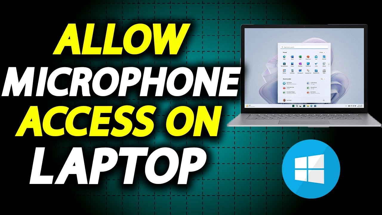 How To Allow Microphone Access On Laptop - How To Easily - YouTube