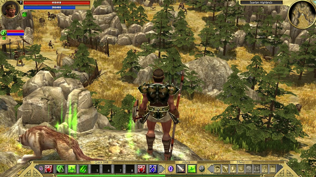 A Vision Through the Satyr Encampment [Titan Quest] - YouTube