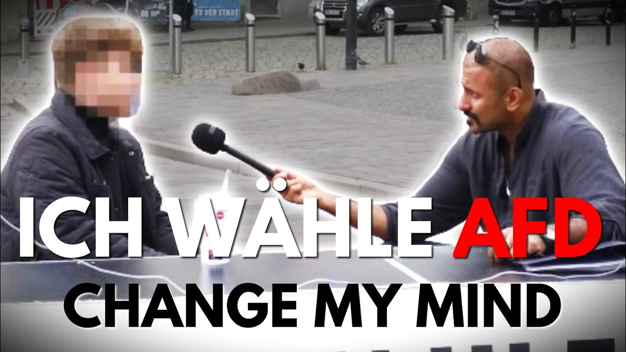 ICH WÄHLE AFD | Change my Mind | Rostock - YouTube