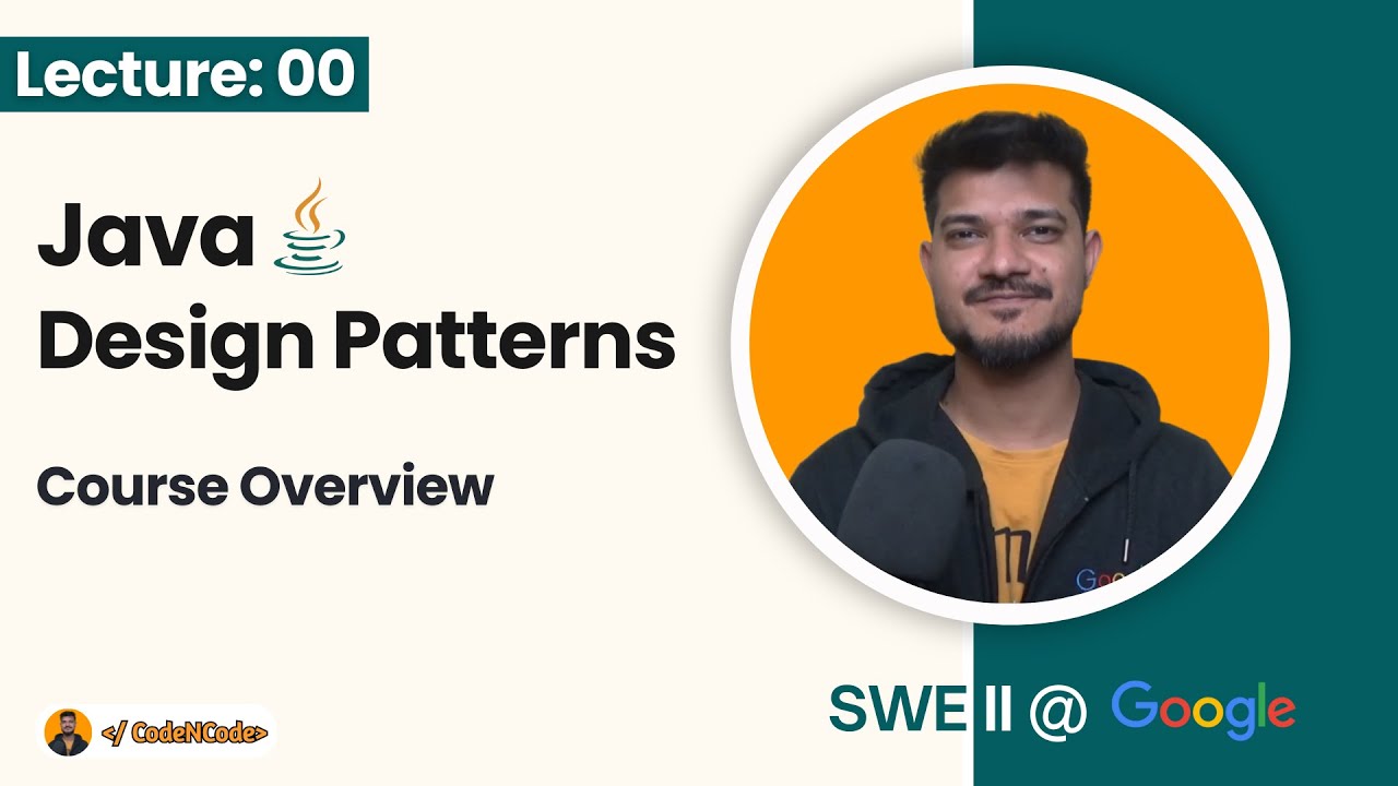 L00: Design Patterns Course Overview | Design Patterns - YouTube