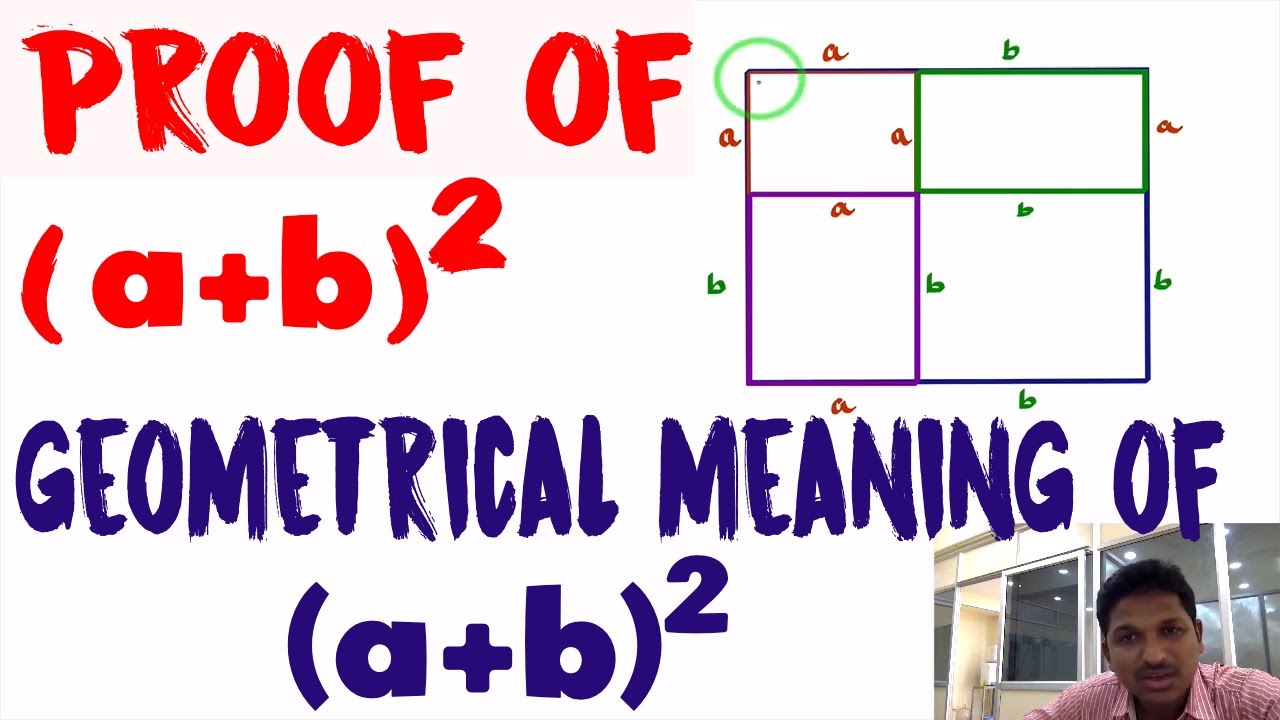 Proof Of a b 2 a b 2 Formula Explanation Geometrical Meaning Of Proof Of a b 2 a b 2 Formula Explanation Geometrical Meaning Of