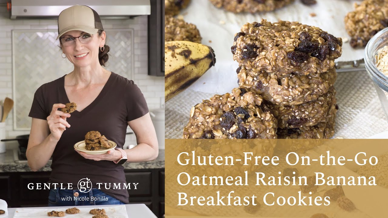 BEST On-the-Go Oatmeal Raisin Banana Breakfast Cookies | Naturally ...