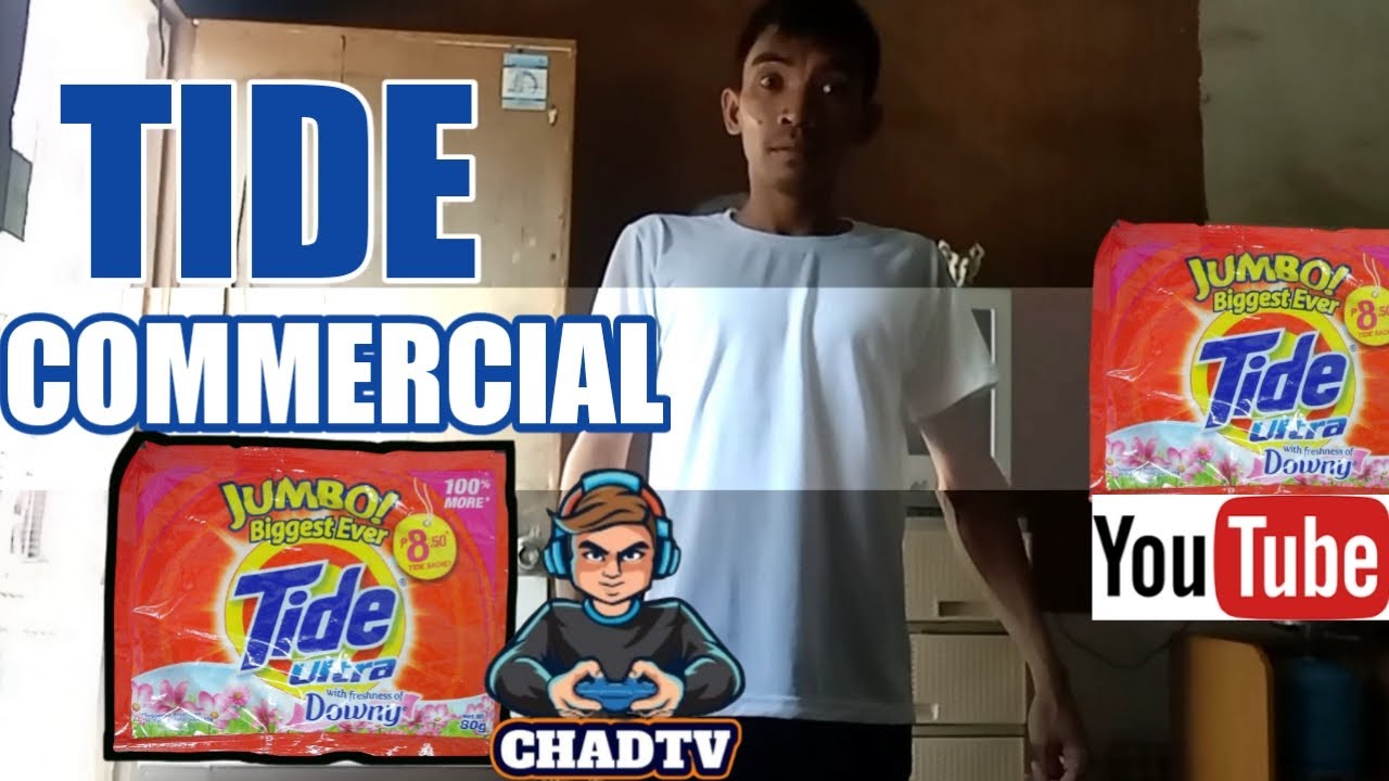 PAANO GUMAWA NG TIDE COMMERCIAL GAMIT SI KINEMASTER?/Tagalog Tutorial ...