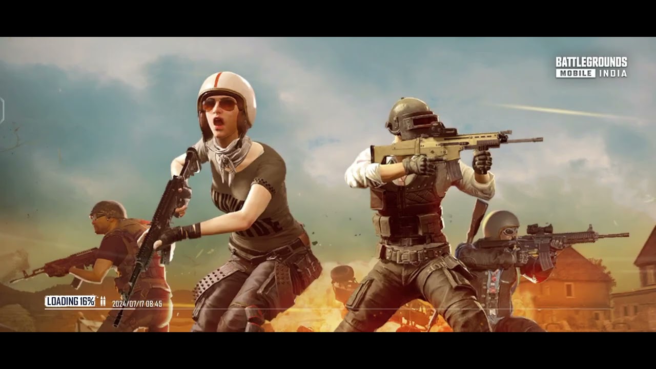 PUBG / BGMI Starting Screen - YouTube
