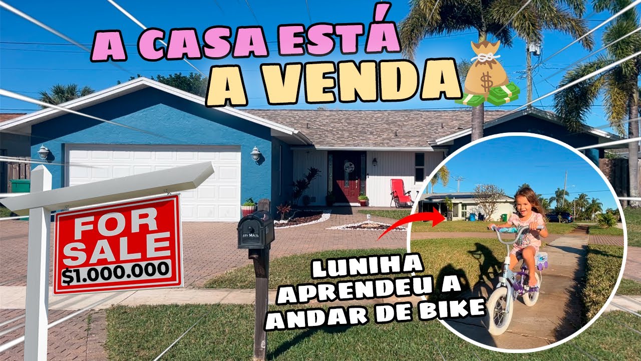 COLOCAMOS A CASA À VENDA! Tour pela casa, fotos para venda e a Luninha ...