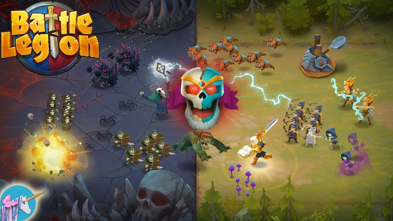 Battle Legion Mass Battler gameplay - YouTube
