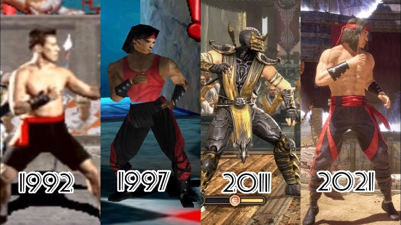 Evolution of MORTAL KOMBAT game 1992 - 2021 - YouTube