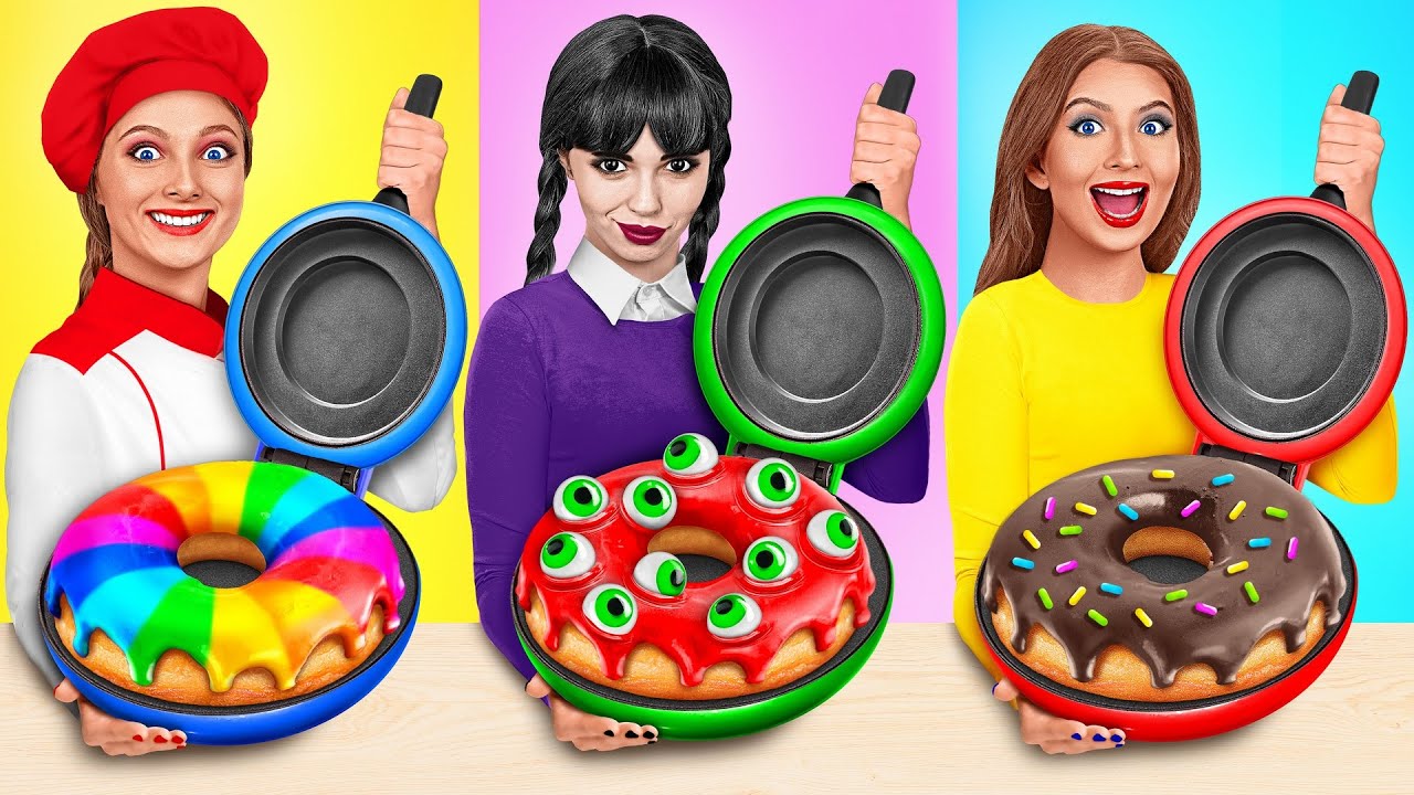 Кулинарный Челлендж: Уэнсдей Против Бабушки | Вкусные Кухонные Рецепты ...