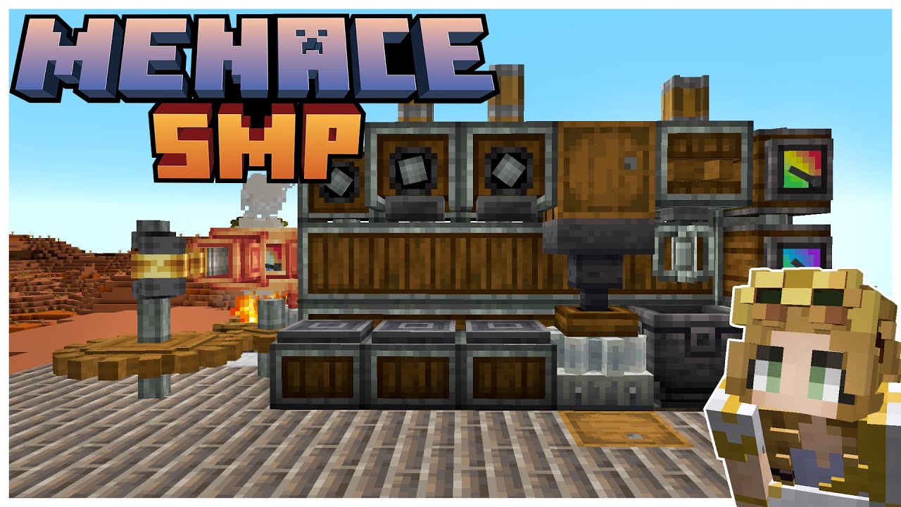 First Time Using CREATE! Starter Workshop Build - Menace SMP - YouTube