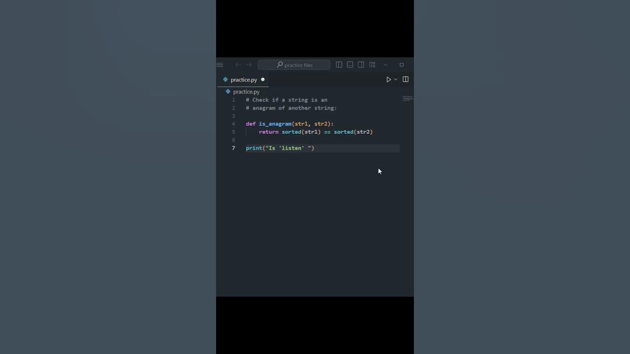 Check If A String Is Python Pythonprogrammingcodinglearnpython Pythonforbeginners Youtube